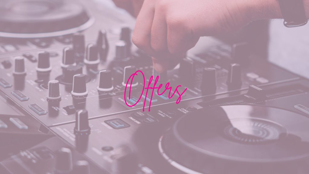 Late Availability & Offers - DJ Foxy